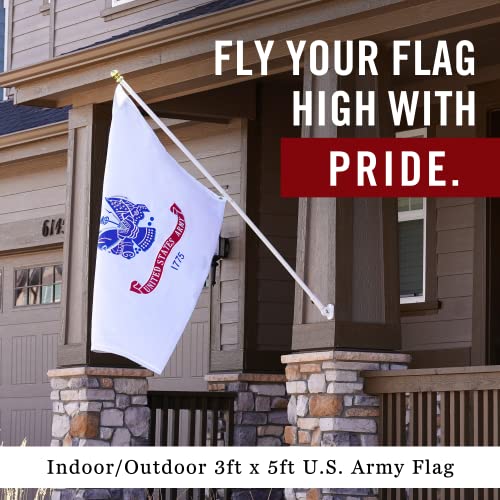 Army Flag 3x5 ft - US Army Flag Double Sided Outdoor Heavy Duty ...