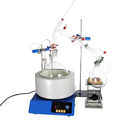 Kit de destilador de agua de 5000 ml de aceite esencial de laboratorio ...