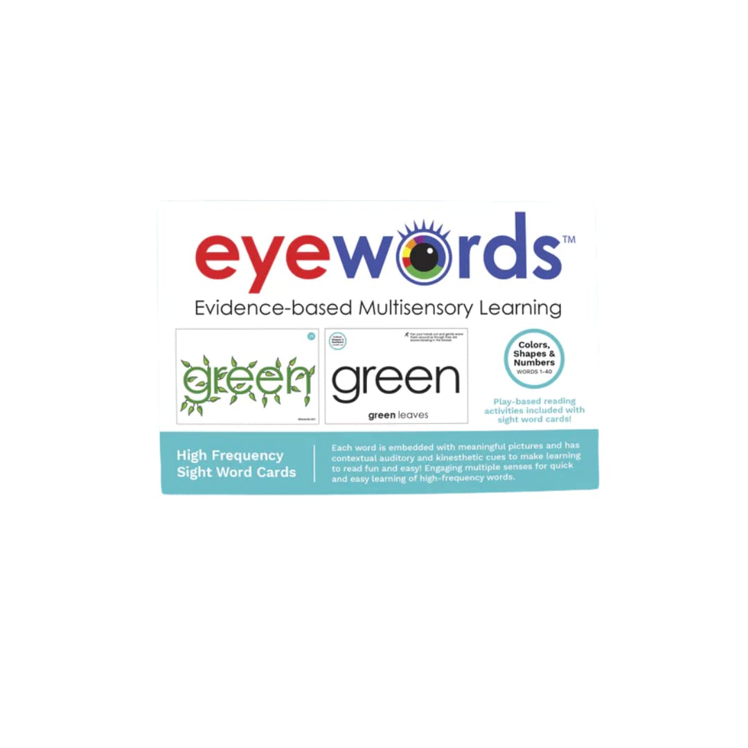 Mua Multisensory Colors, Shapes & Numbers Teaching Cards - Visual ...