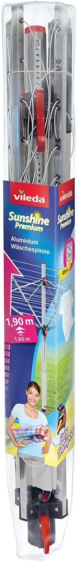 Vileda sunshine premium rotary clothesline – for easy drying in the ...