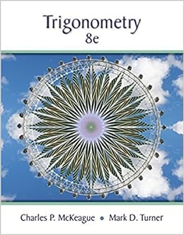 TRIGONOMETRY (LOOSELEAF)-TEXT: Charles Mckeague, Mark D. Turner ...