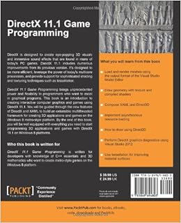 Amazon.com: DirectX 11.1 Game Programming (9781849694803): Pooya Eimandar: Books
