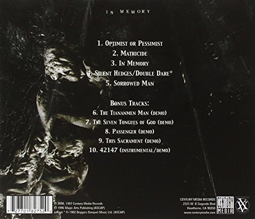 In Memory [Bonus Tracks] by Nevermore (CD, Dec-2006, Century Media (USA ...