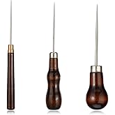 Amazon.com: 3 Pcs Awl Tool Set Leather Scratch Awl Tool Stitching ...