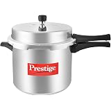 Amazon.com: Prestige PRASV10 Pressure Cooker, 10 Liter, SILVER: Home ...