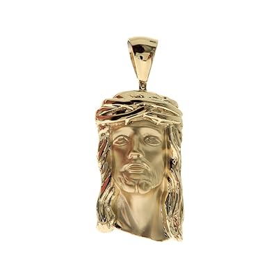 Traxnyc Custom Made 14K Gold Jesus Piece Pendant Philippines | Ubuy