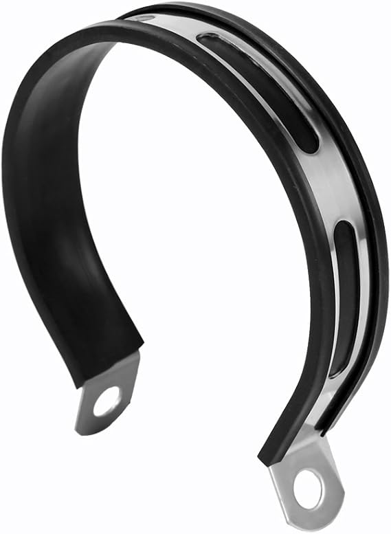 Amazon.com: Universal Motorcycle Exhaust Muffler Pipe Bracket Hardware ...