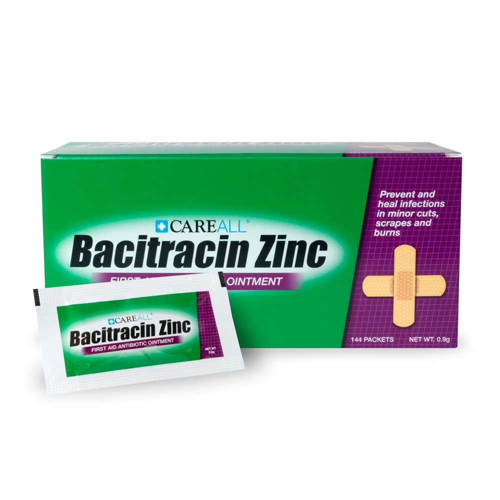 Mua CareAll Bacitracin Antibiotic Zinc Ointment (144 Pack), 0.9gr Foil ...
