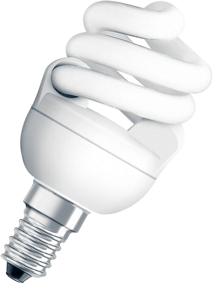 Osram Dulux Superstar Micro Twist 949004 11 W / 825 Equivalent to 55 Watt, Socket E14 Energy ...