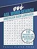 ASL Word Search American Sign Language -110 Fingerspelling Puzzles with ...