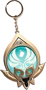 Sonsoke Genshin Impact Vision Keychain Sumeru Cryo Electro Pyro Anemo ...