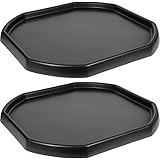 Large Black Plastic Builders Mixing Tray Spot for Cement Mortar Sand ...