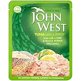 John West Light Lunch Mediterranean Style Tuna Salad 240 G (Pack of 6 ...
