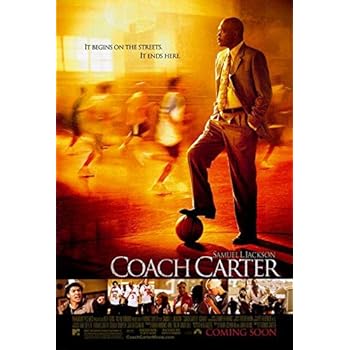 Amazon.com: Coach Carter POSTER (27" x 40"): Posters & Prints