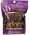 Amazon.com: Adora Calcium Supplement Disk, Organic Dark Chocolate, 30 ...