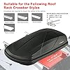 Goplus Cargo Box, Waterproof Rooftop Cargo Carrier, Heavy Duty Roof ...