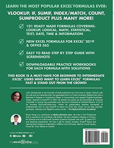 101 Most Popular Excel Formulas (101 Excel Series) | Pricepulse