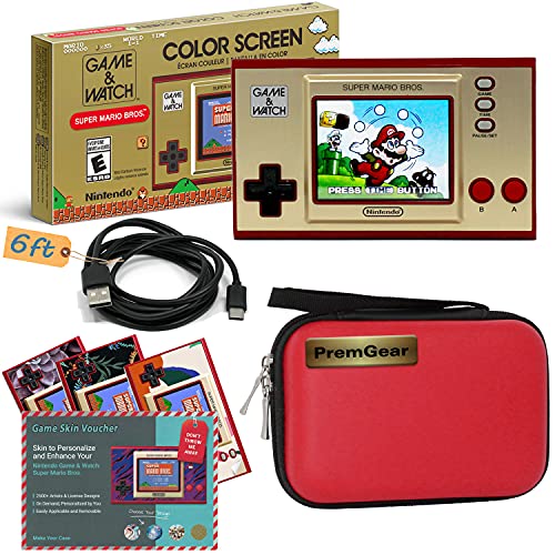 Nintendo Super Mario Bros. Game and Watch Handheld Game System, Bundled ...
