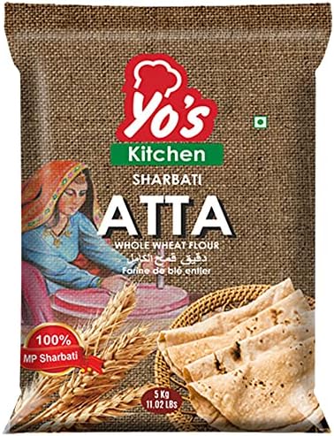Yos Kitchen Sharbati Atta - 5kg price in UAE | Amazon UAE | supermarket ...