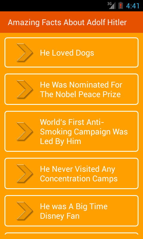 Amazon.com: Amazing Facts About Adolf Hitler: Appstore for Android