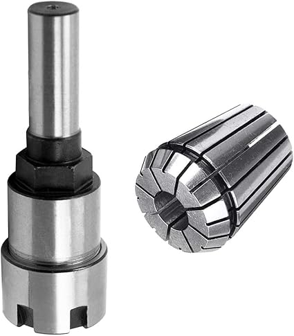 Eyech Heavy Duty 1/2 Inch Shank Router Collet Extension Rod Chuck ...