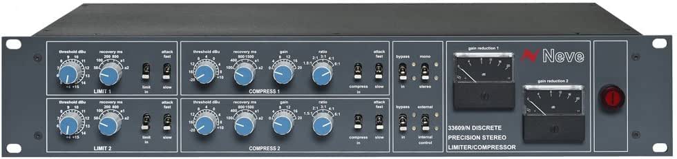 Amazon.com: Neve 33609 N Stereo Compressor: Musical Instruments