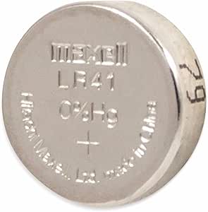 Maxell LR41 1.5V Alkaline Battery 10 Batteries : Amazon.ca: Health ...