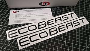 Amazon.com: ECOBEAST Ecoboost Vinyl Decals Fender Stickers SELECT COLOR ...