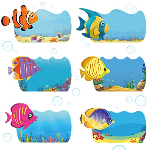 Mua Henoyso 108 Pcs Ocean Themed Desk Name Tags Under The Sea Classroom ...