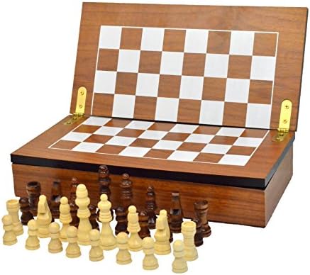 Chess Armory Chess Set Box Compact Collapsible Folding Chess Set ...