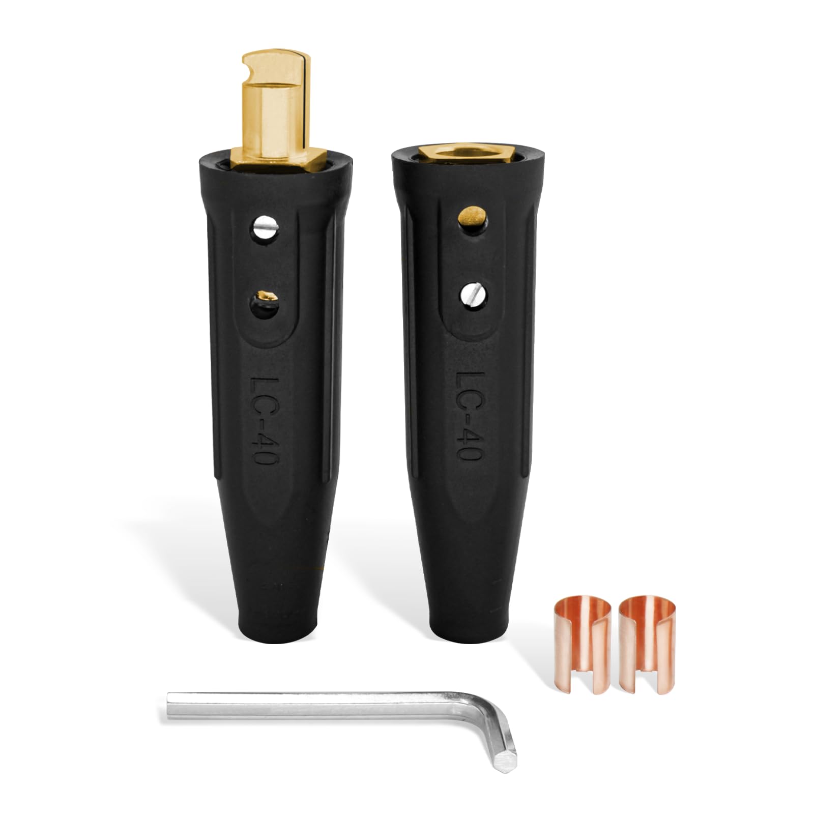 Mua RX WELD LC40 Cable Connector Set, Includes Black Male and Female ...