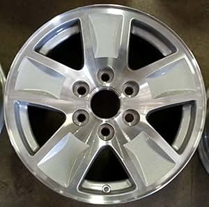 Amazon.com: 17 INCH CHEVY SILVERADO SUBURBAN TAHOE 17X8 6X5.5 SILVER ...