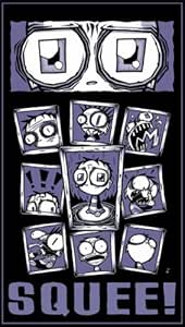 SLG Publishing Squee Poster by Jhonen Vasquez : Home & Kitchen