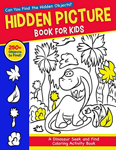 Hidden Picture Book for Kids: Halloween Hunt Seek And Find Coloring ...