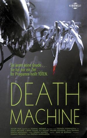 Death Machine [VHS]: Dourif, Brad, Pouget, Ely, Hootkins, William ...