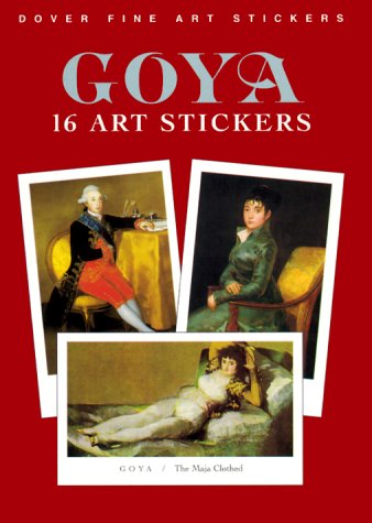 Amazon.com: Goya: 16 Art Stickers (Dover Art Stickers): 0800759410750 ...