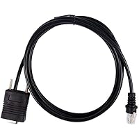 Amazon.com : RS232 Serial Cable for MS9540 MS7120 MS5145 Barcode Scanner DB9 6FT 2M Straight ...