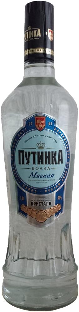 Vodka Putinka Mild 1L echter russischer Wodka: Amazon.de: Bier, Wein ...