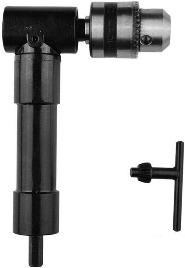 Right Angled Drill Chuck 90 Degree Drill Attachment Adapter 8mm Hex ...