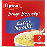 Amazon.com: SOUP SECRETS Lipton Instant Soup Mix For a Warm Bowl of Soup Extra Noodle Soup Made ...