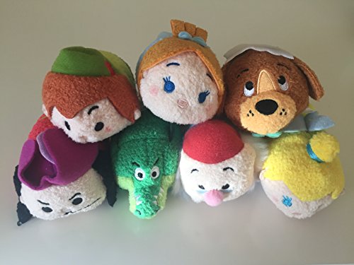 Buy Disney Parks Peter Pan ''Tsum Tsum'' Mini Plush Collection - Set of ...
