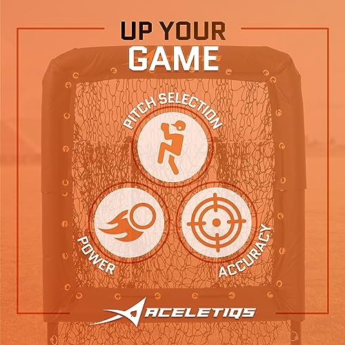 Pitching Net with Strike Zone | Baseball Pitching Trainer | Pitching ...