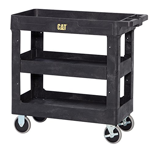 Buy Cat 3-Tier Industrial-Duty Utility Cart, 500 Lb Capacity Online at ...