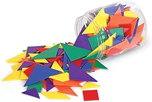 Amazon.com: Learning Resources Classpack Tangrams, Set of 30 (210 pcs ...