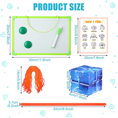 16 Pack Calm Down Corner Classroom Kit, Feelings Poster, Emotion Puzzle ...