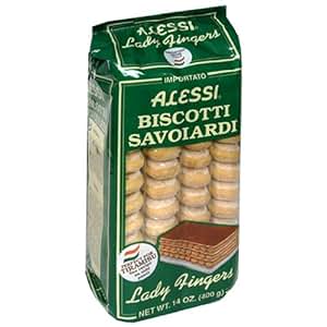 Alessi Savoiardi, Lady Fingers, 14-Ounce Packages (Pack of 10): Amazon ...
