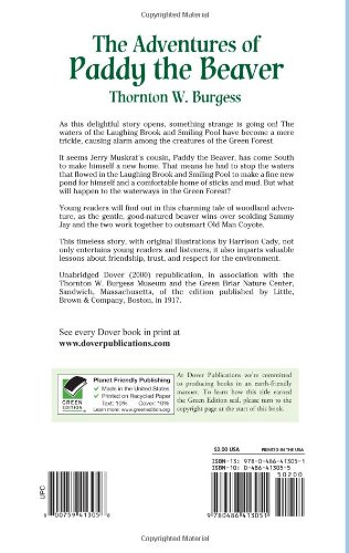 The Adventures of Paddy the Beaver (Dover Children's Thrift - Want It All