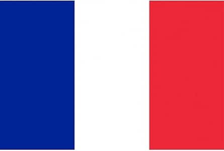 Bandera Francés France azul blanco rojo 90 x 150 poliéster 348811 ...