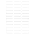 Amazon.com : ChromaLabel 0.75 x 2.25 Inch Printable Labels for Laser ...