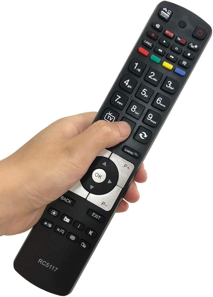 New Remote Control Replacement Hitachi RC5117 for All Hitachi TV Remote ...